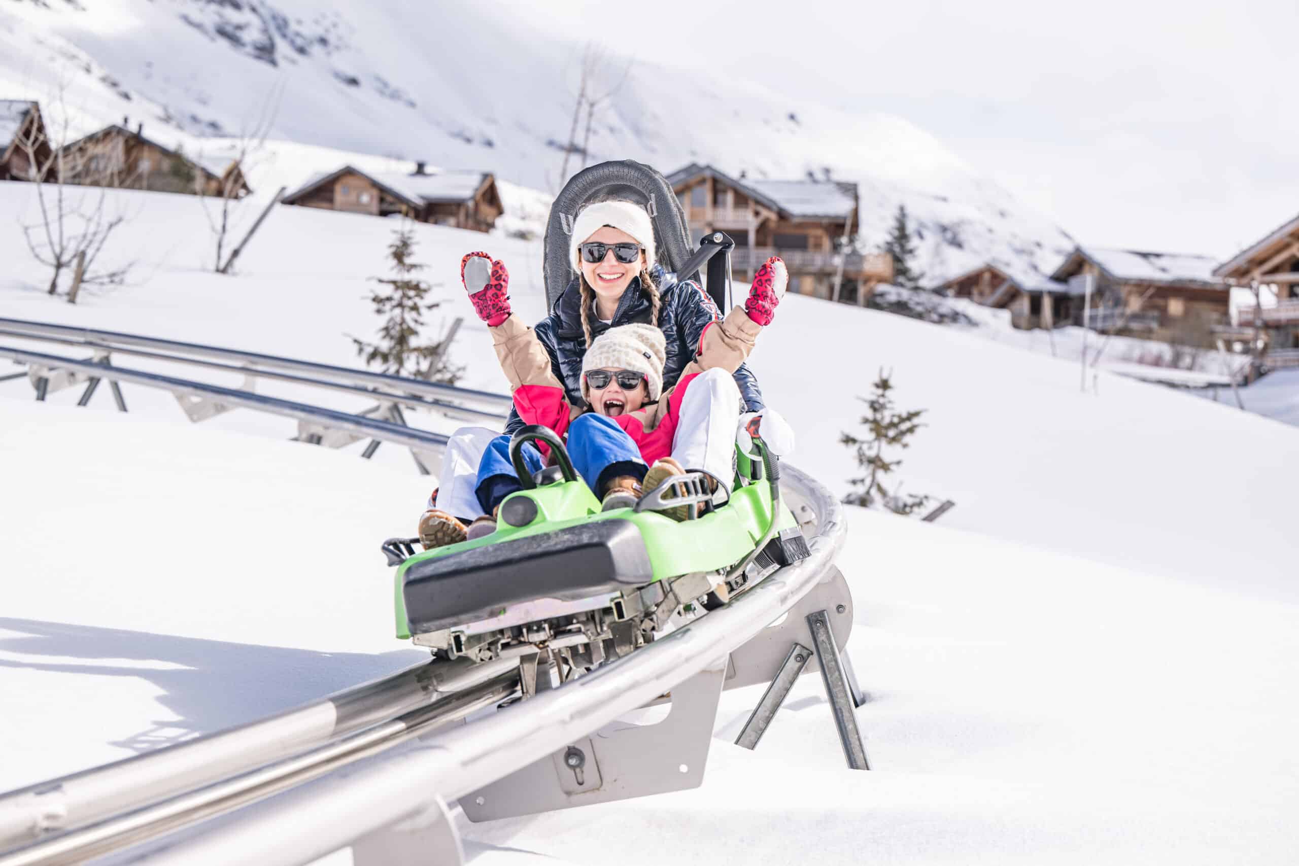 sledge on rail | Alpe d'Huez